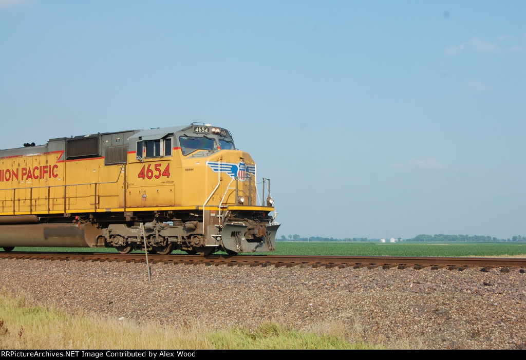 Vast Flatlands of corn, beans and the Union Pacific.